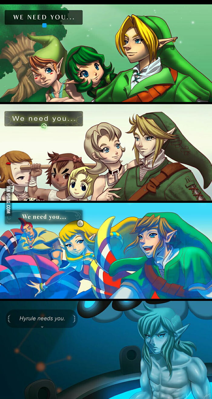 Hyrule needs you. - 9GAG