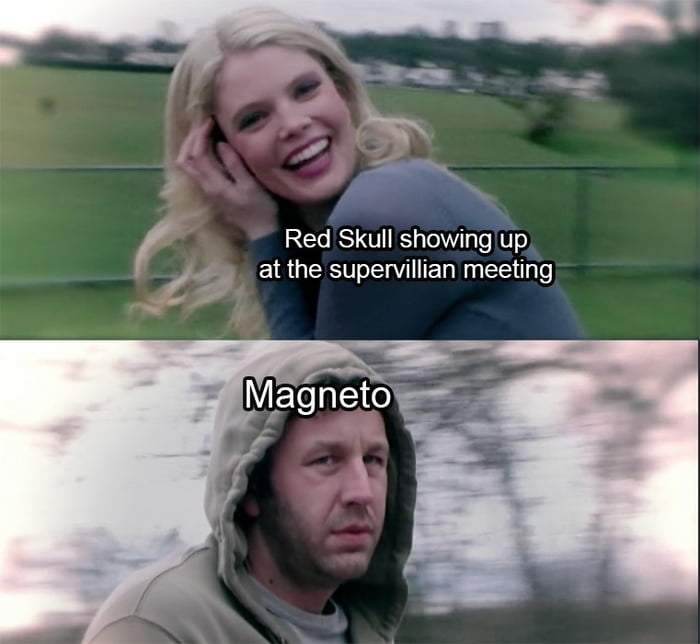 There is no way it wouldn't be awkward as hell when planning the super hero war ( old man logan ...