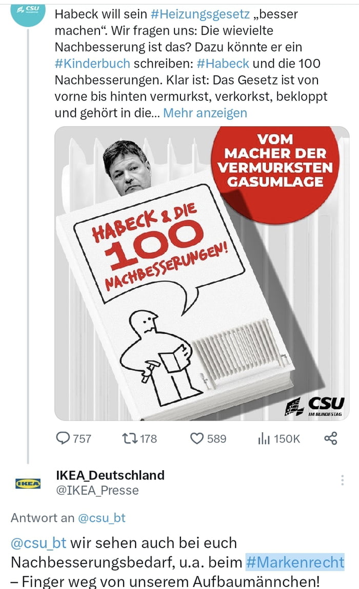 Da versteht Ikea keinen Spaß mehr - 9GAG