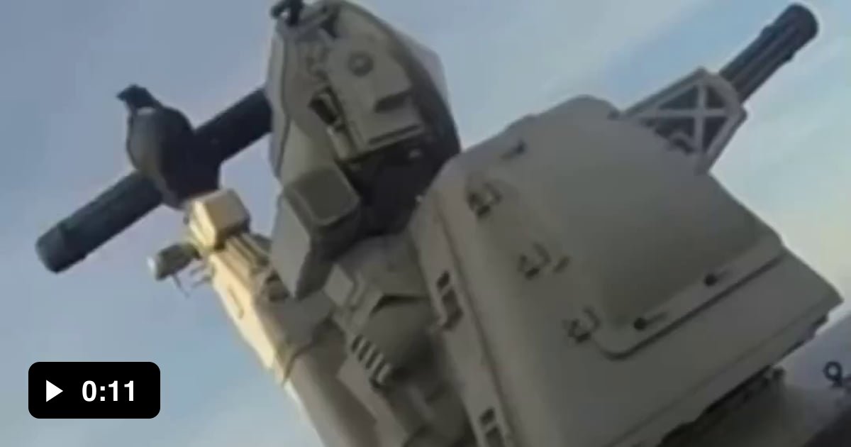 Goalkeeper does brrrrrrrr (Holland Signaal Goaljeeper, ciws, 30mm, 4200 ...