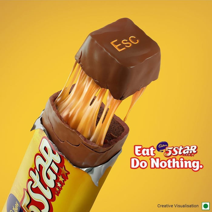 Cadbury India ad for 5 star - 9GAG
