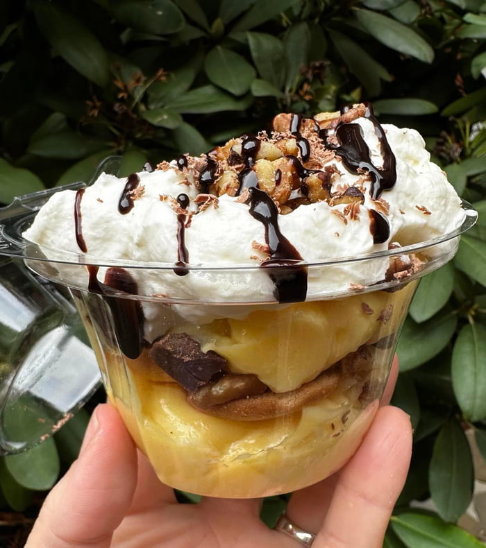 Chunky Monkey Banana Pudding 🙉🍌 - 9GAG