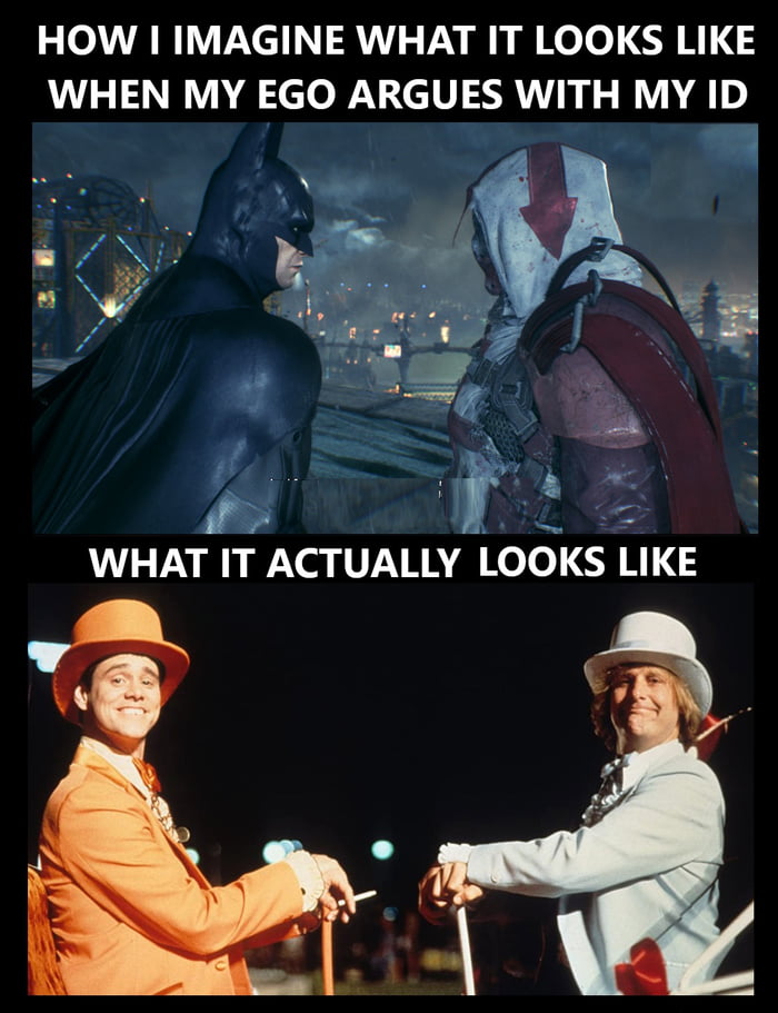 Ego VS Id - 9GAG