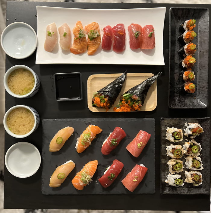 Homemade sushi dinner for 2 - 9GAG