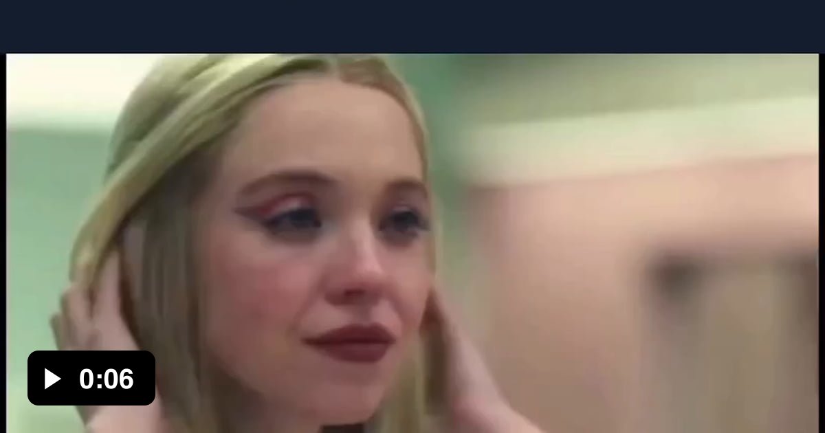 We couldn't find a real one so we hired an actress, but make no mistake, the acting is on top ...