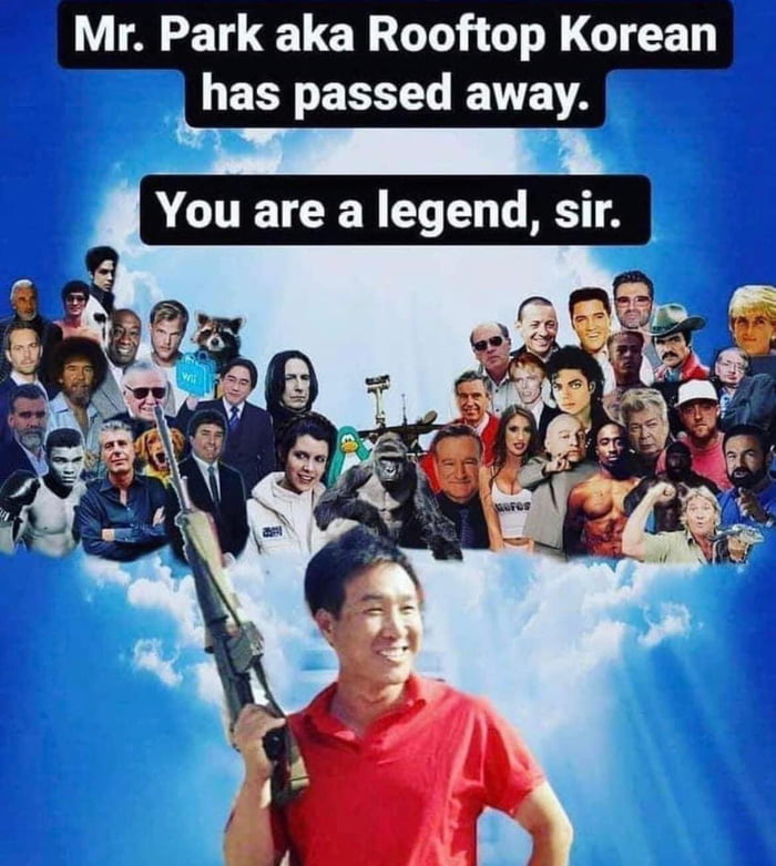 The OG "Rooftop Korean" is Dead - 9GAG