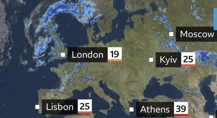 This current weather map of Europe shows the northern hemisphere jet ...