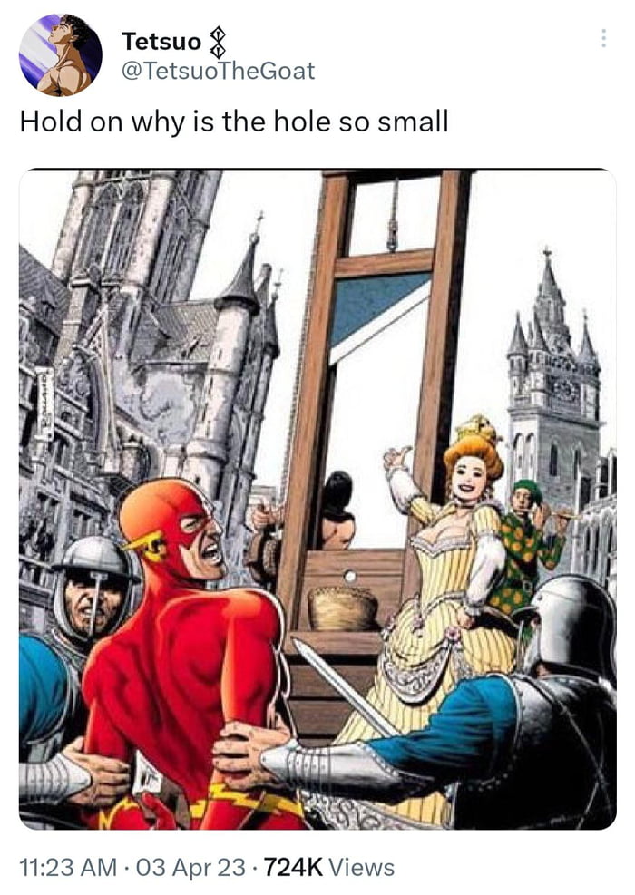 Why is the hole so small? - 9GAG