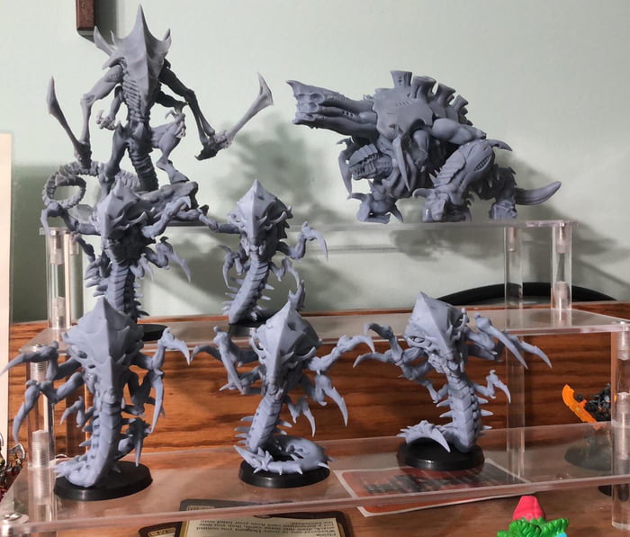 WIP Tyranid Army lots more to print - 9GAG