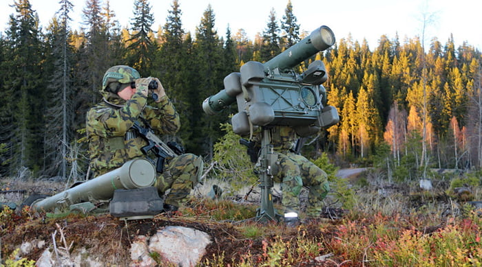 Recently we started training on RBS-70 operator-guided MANPADs. Turns ...