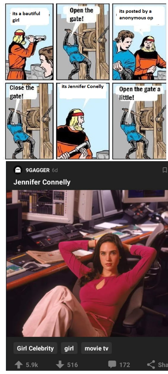 Open the gate - 9GAG