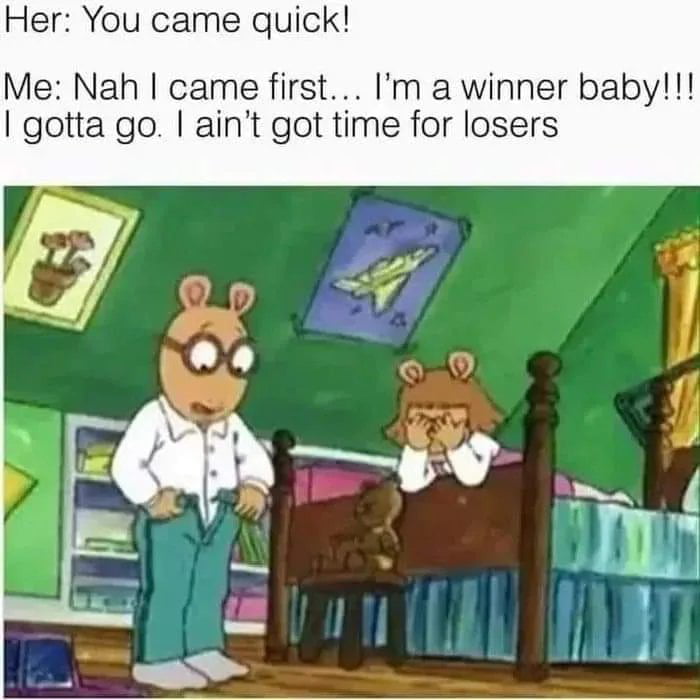 No time for losers! - 9GAG