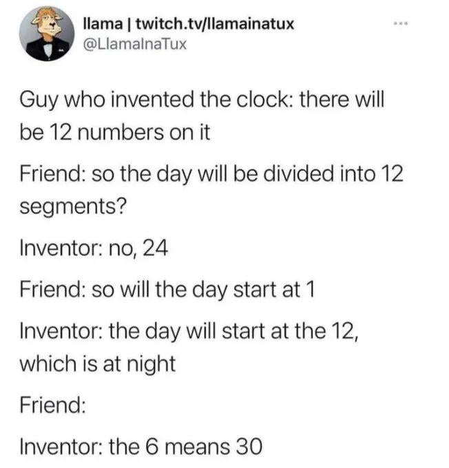 60-base time system is invented (2,000 B.C. Sumeria - 9GAG