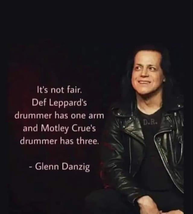 Haha. Danzig made a funny. - 9GAG