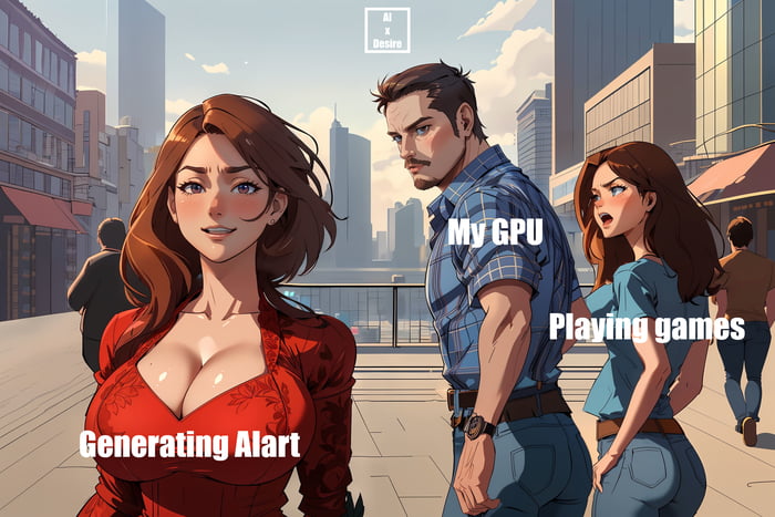 My GPU loves 'em thick - 9GAG