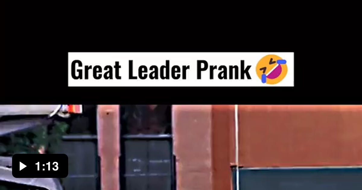 Great Leader prank 😅 - 9GAG