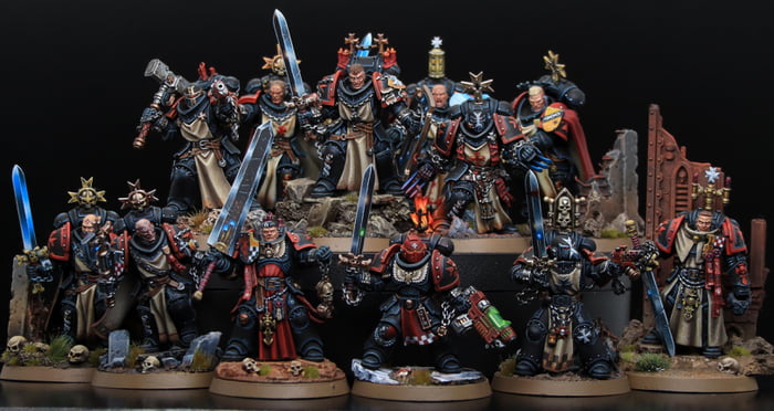 2x Sword Brethren squads ready for 10th! - 9GAG