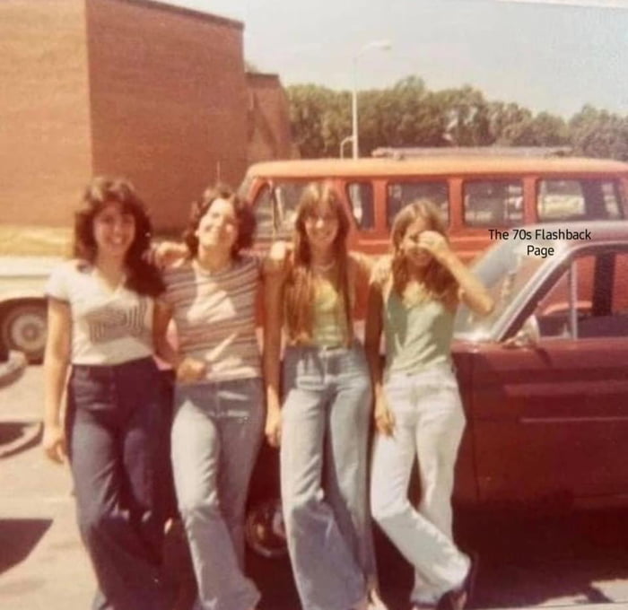 Hanging out in the high school parking lot, 1970s - 9GAG