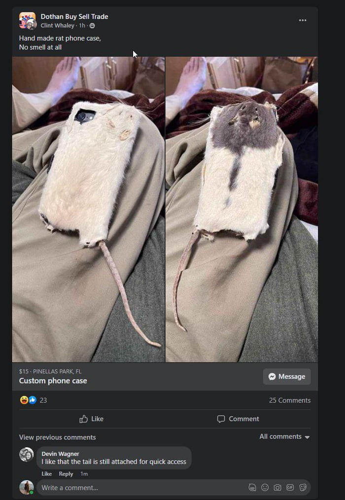 Custom rat phone case - 9GAG