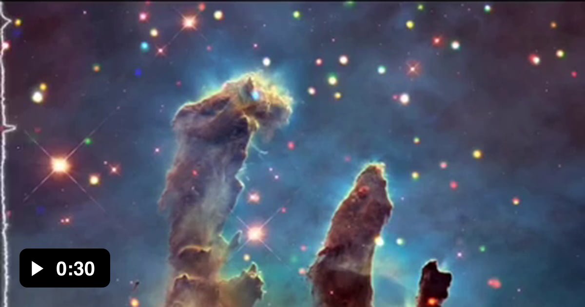 Data sonification of Pillars of Creation - 9GAG