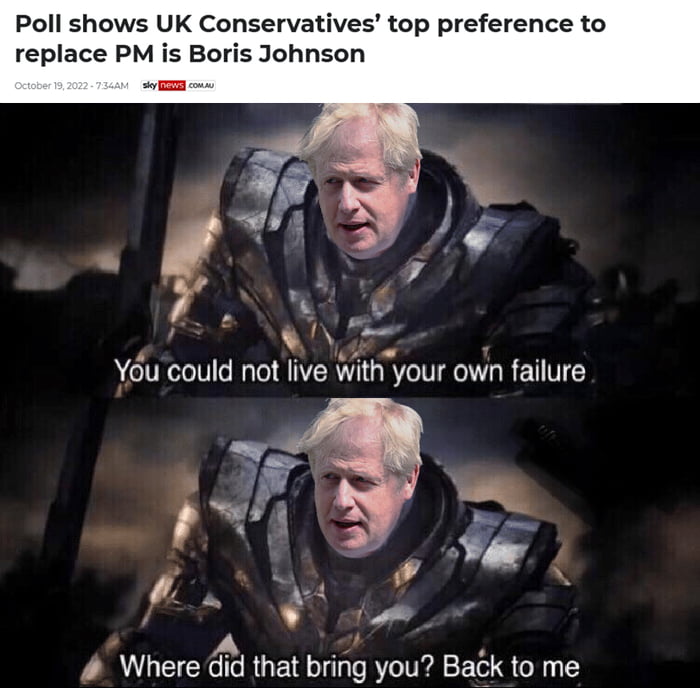 Boris is inevitable - 9GAG