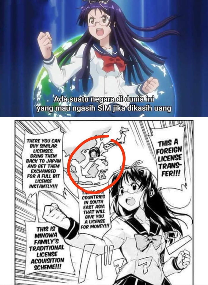 Nembak SIM-C berapa senpai ? - 9GAG