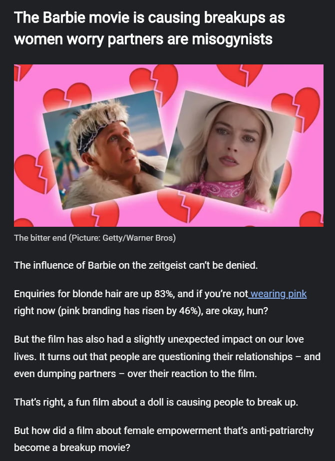 A break-up movie? - 9GAG