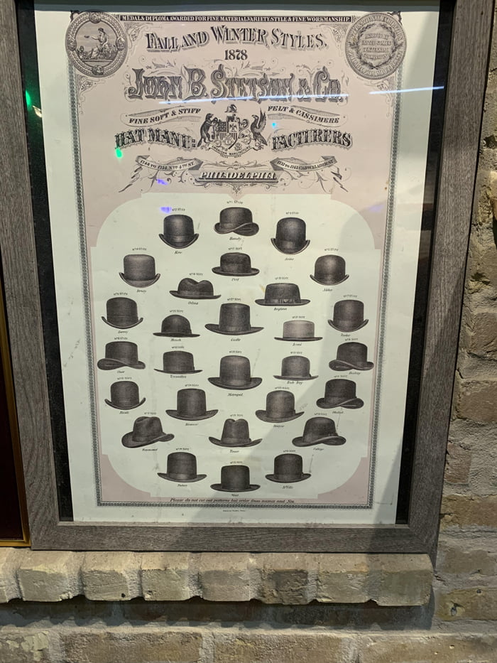 A cool guide to hats from 1878 - 9GAG