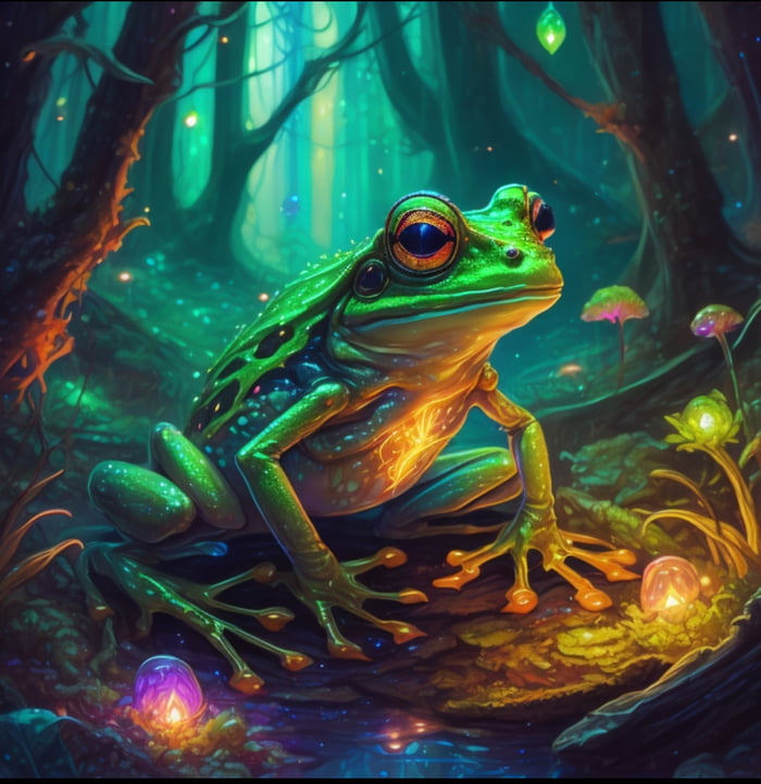 Reborn as a frog (AI Generated) - 9GAG