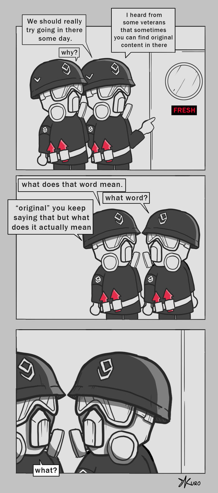 People who stay on hot and trending. - 9GAG