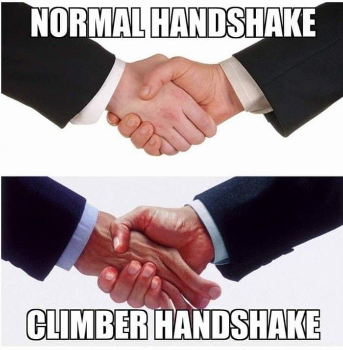 Hard Handshake - 9GAG