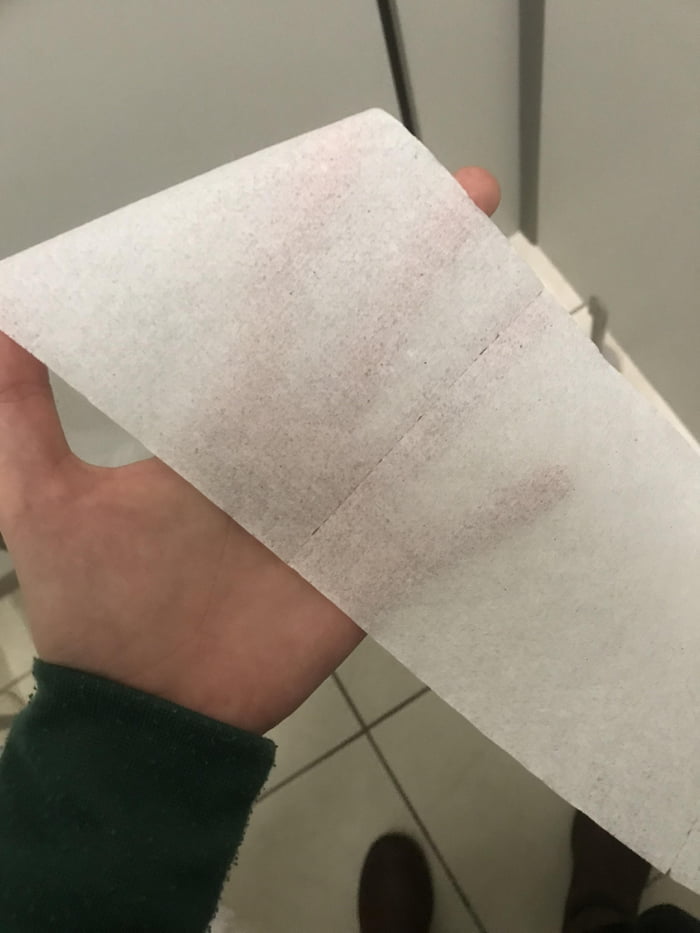 This public toilet paper is thinner then me - 9GAG