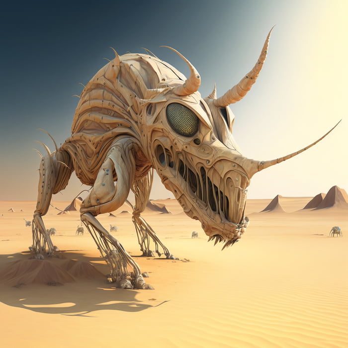 Sharing AI art from VN "Alien". Today's piece: "The Beast". - 9GAG