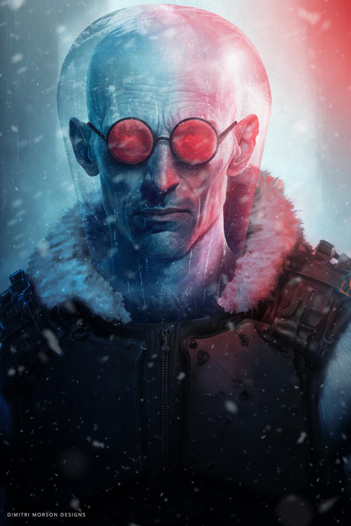 Mr. Freeze - Concept Art - 9GAG
