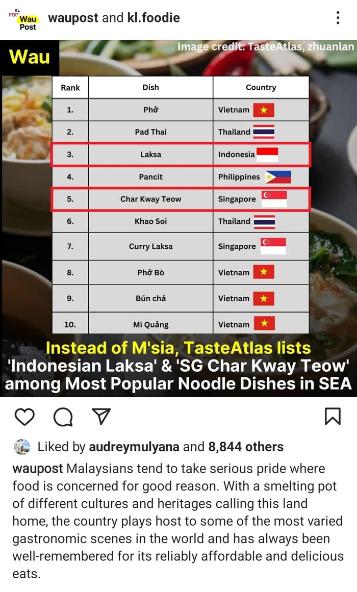 Lol aowkwkwkwk seriously? But we also had laksa in Indonesia btw so the argument maybe valid. - 9GAG