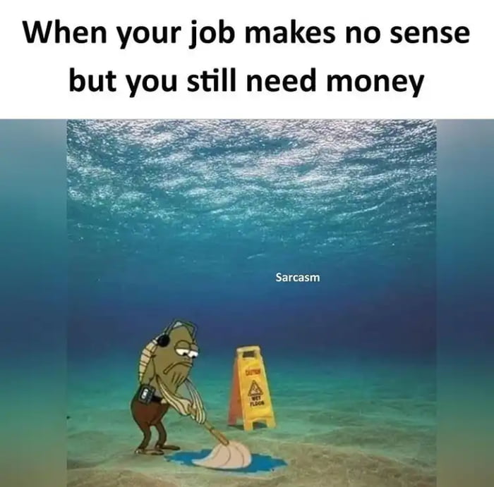 Mopping the sea - 9GAG