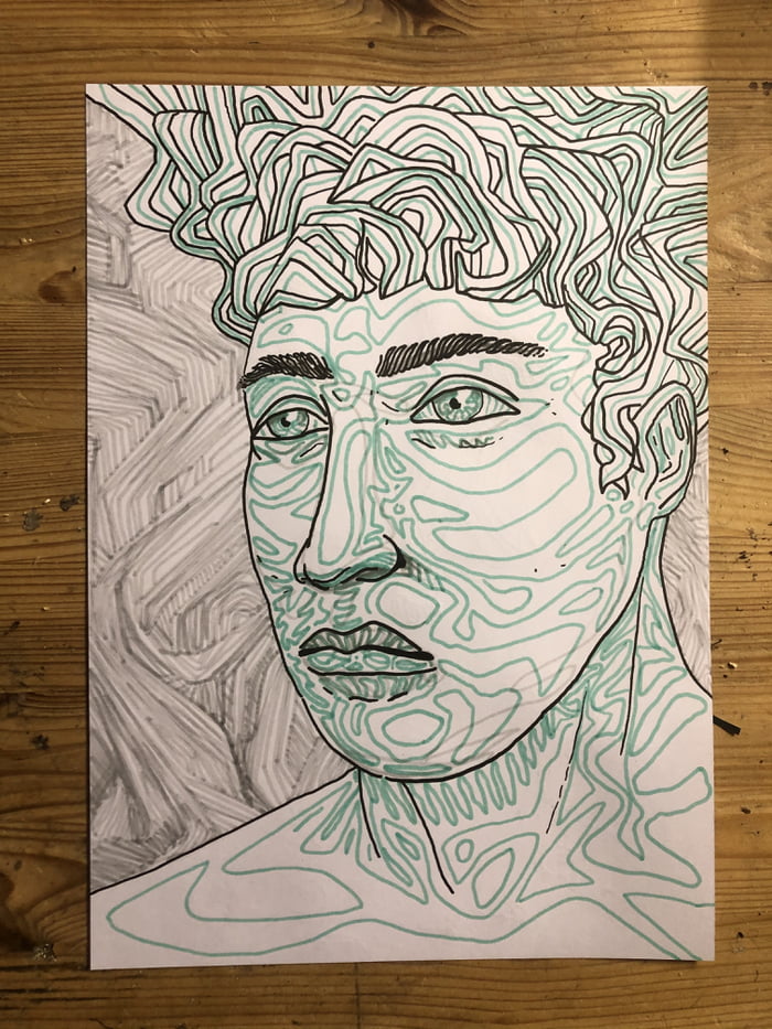 Today I drew this random guy - 9GAG