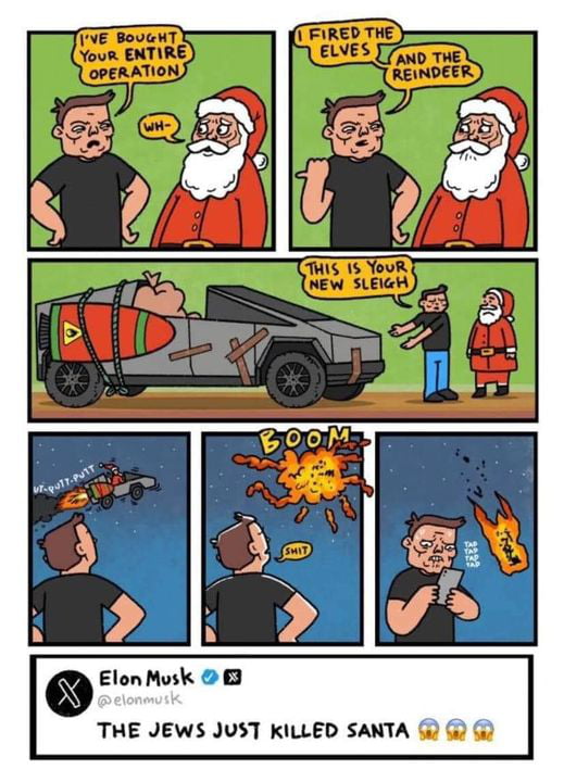 If Elon was in Charge of Santa's Transportation - 9GAG