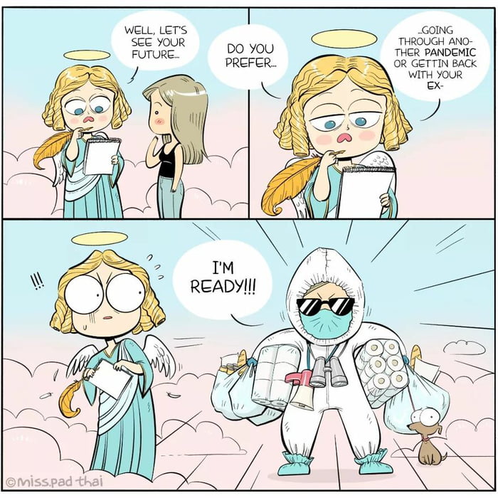 I don't mind working remotely from home as well so.... Win-win situation - 9GAG