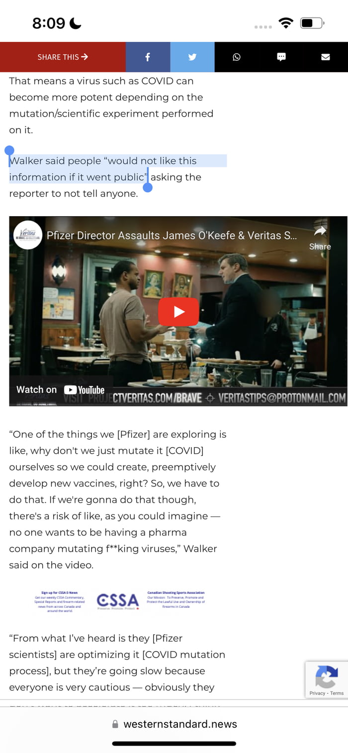 Oh look Jordan Trishton Walker, a Pfizer employee, admitted on camera that they are exploring ...