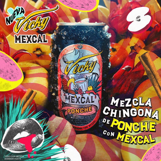 Dice la publicidad: "¡Mexclamos el mexcal! 😉🔥 Esta nueva presentación ...