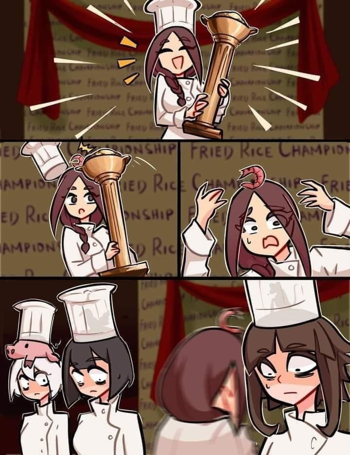 Shrimp rice.......... art by centurii-chan - 9GAG
