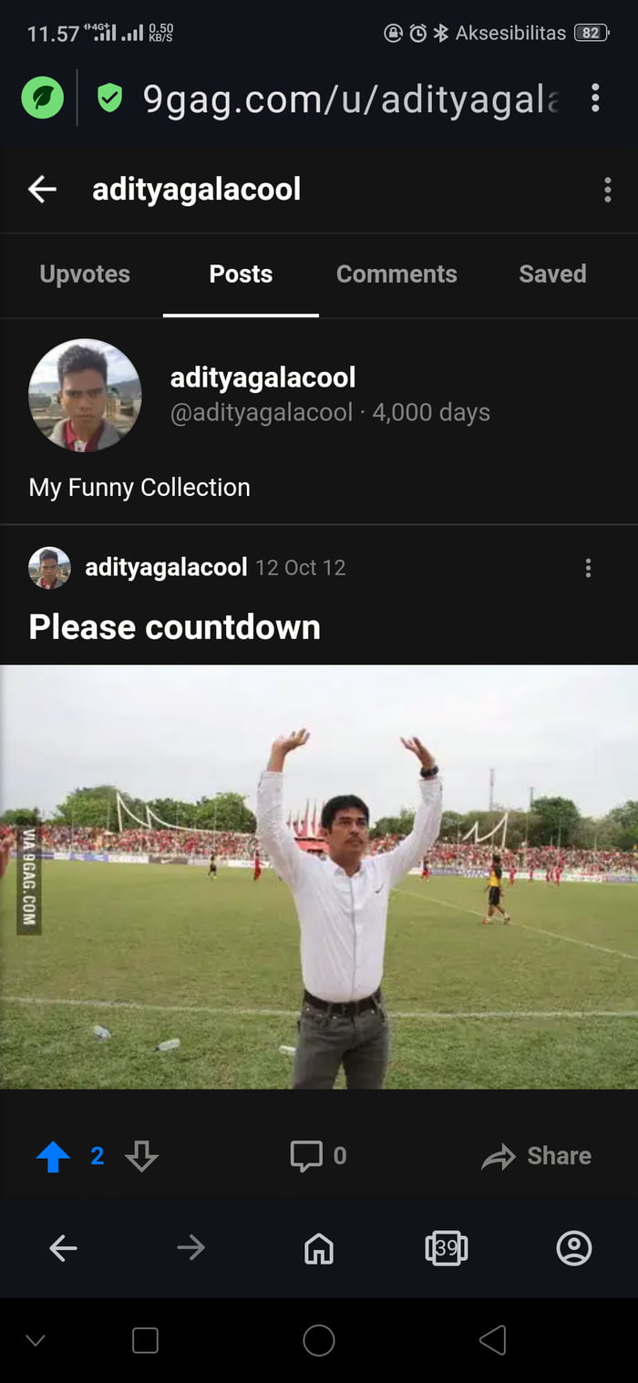 Today reach 4,000 days and nobody care, just keep scrolling. - 9GAG