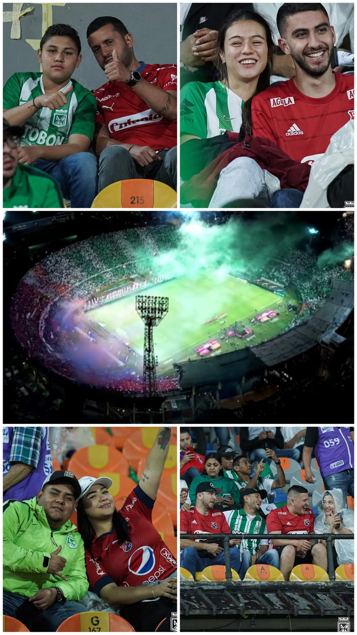 This is how it looks the Medellin's local derby, time ago (15 Yr) was ...