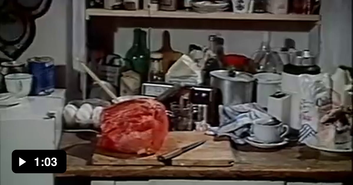 Meat Love ️ - Jan Svankmajer (1989) - 9GAG