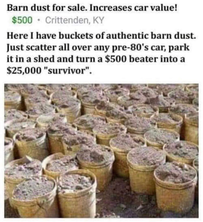 Barn dust anyone..... - 9GAG