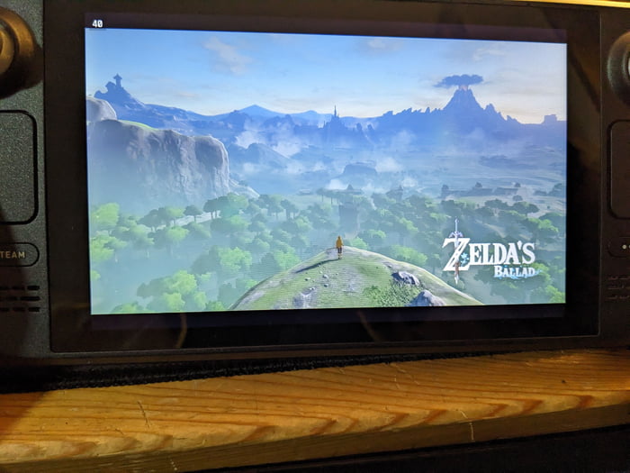 Playing BOTW in a SteamDeck, as Zelda. - 9GAG