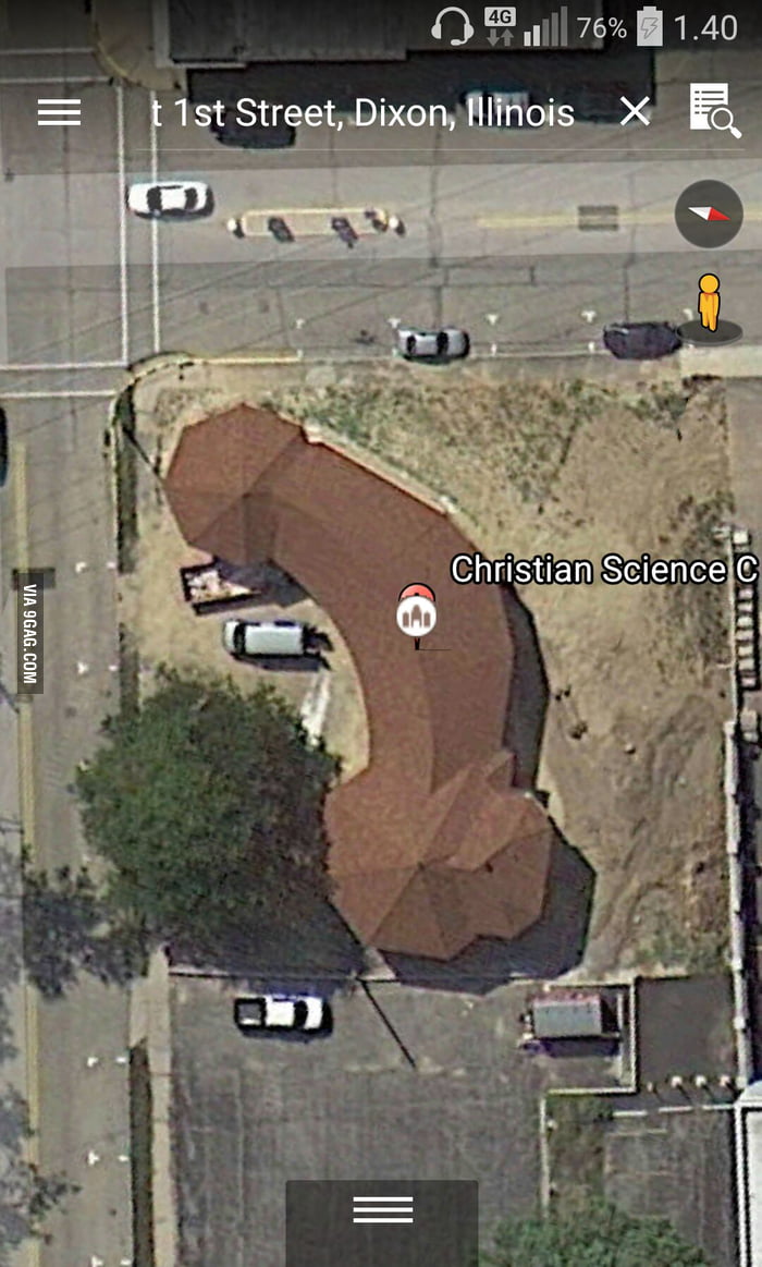 This is a church in Dixon, Illinois - 9GAG