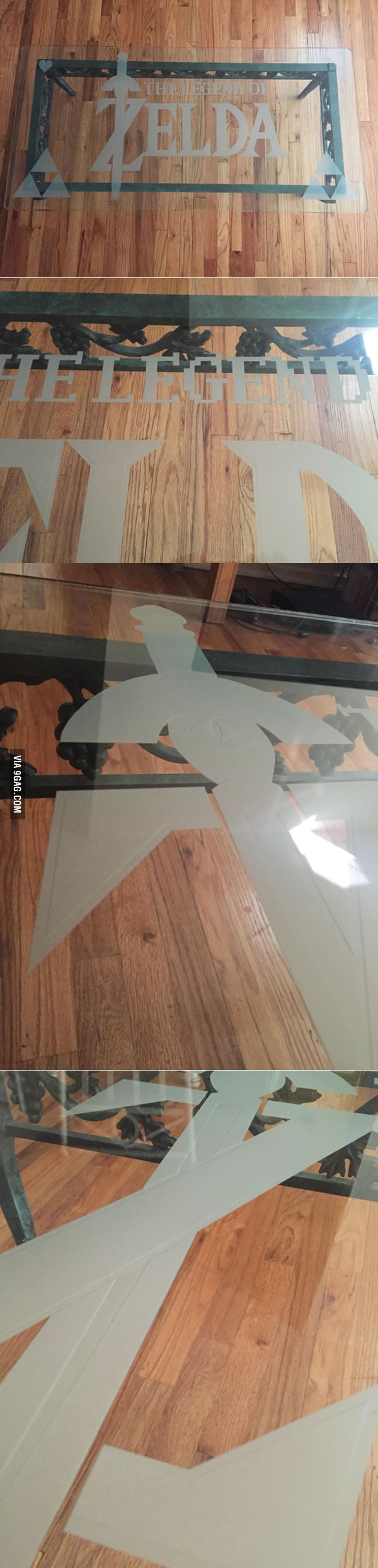 Legend of Zelda table - 9GAG