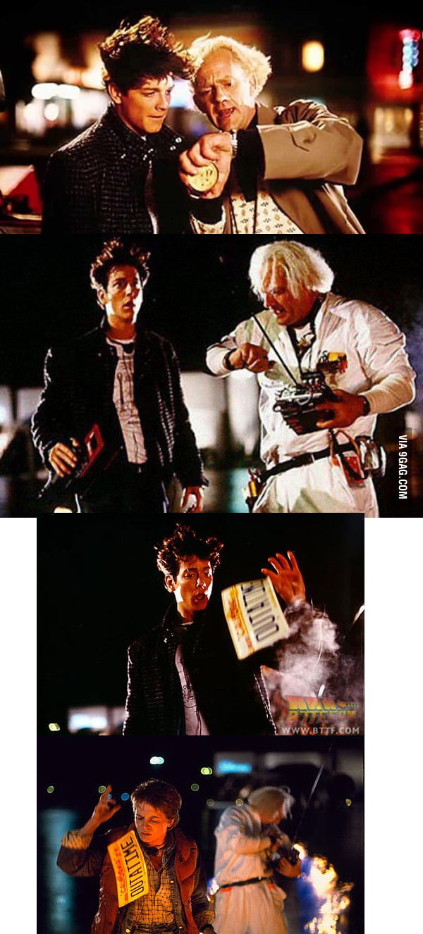 In a Parallel Universe Eric Stoltz was Marty Mcfly. - 9GAG